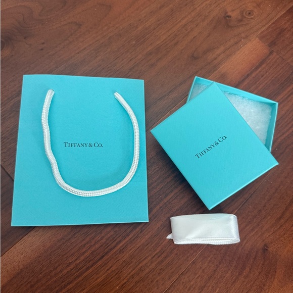 Tiffany & Co. | Other | Tiffany Co Turquoise Gift Bag And Box | Poshmark